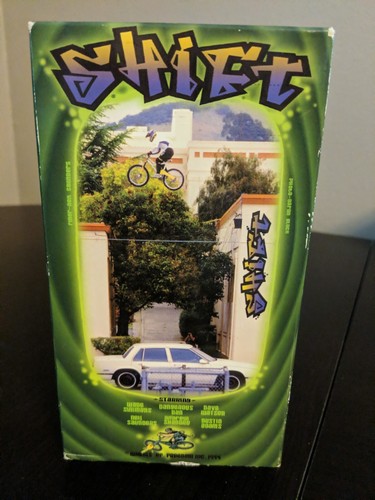 SHIFT VHS BMX Freeriding Freestyle Mountain Biking Stunts RARE Extreme ...