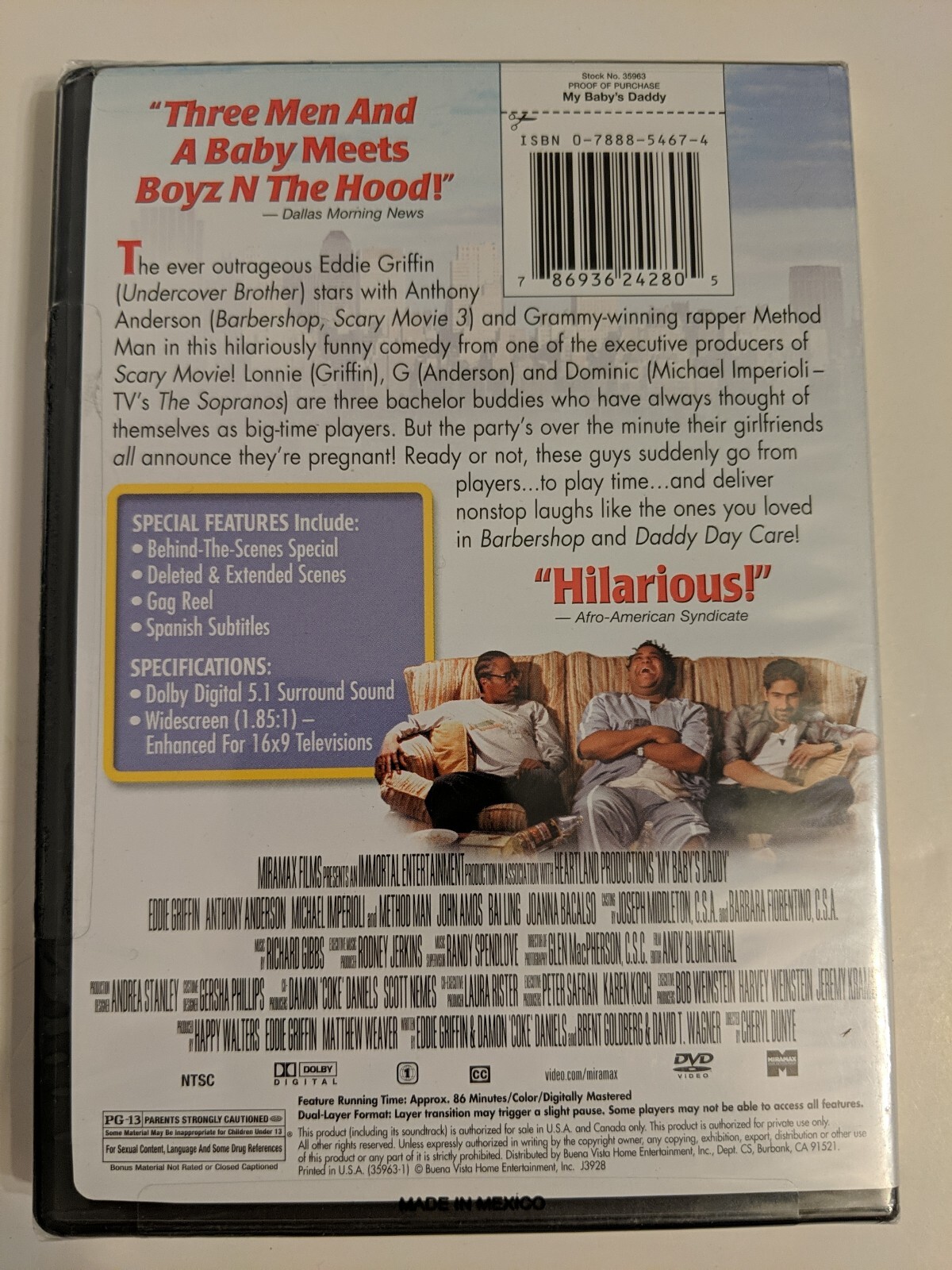 My Babys Daddy (DVD, 2004) for sale online | eBay