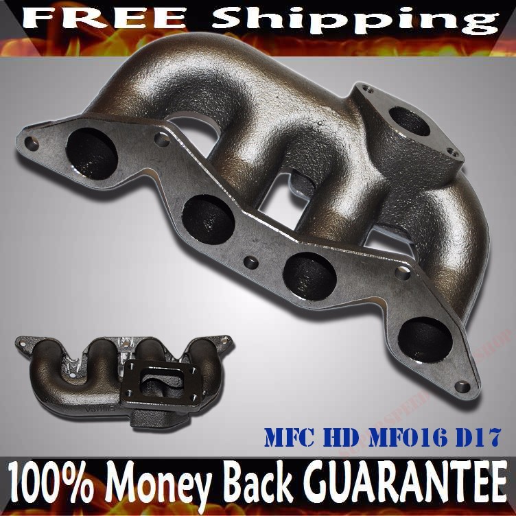 2001-2005 Honda Civic D17 1.7L SOHC Cast Iron Turbo Manifold | J598 ...