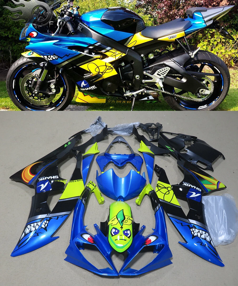 2010 Yamaha R6 Blue