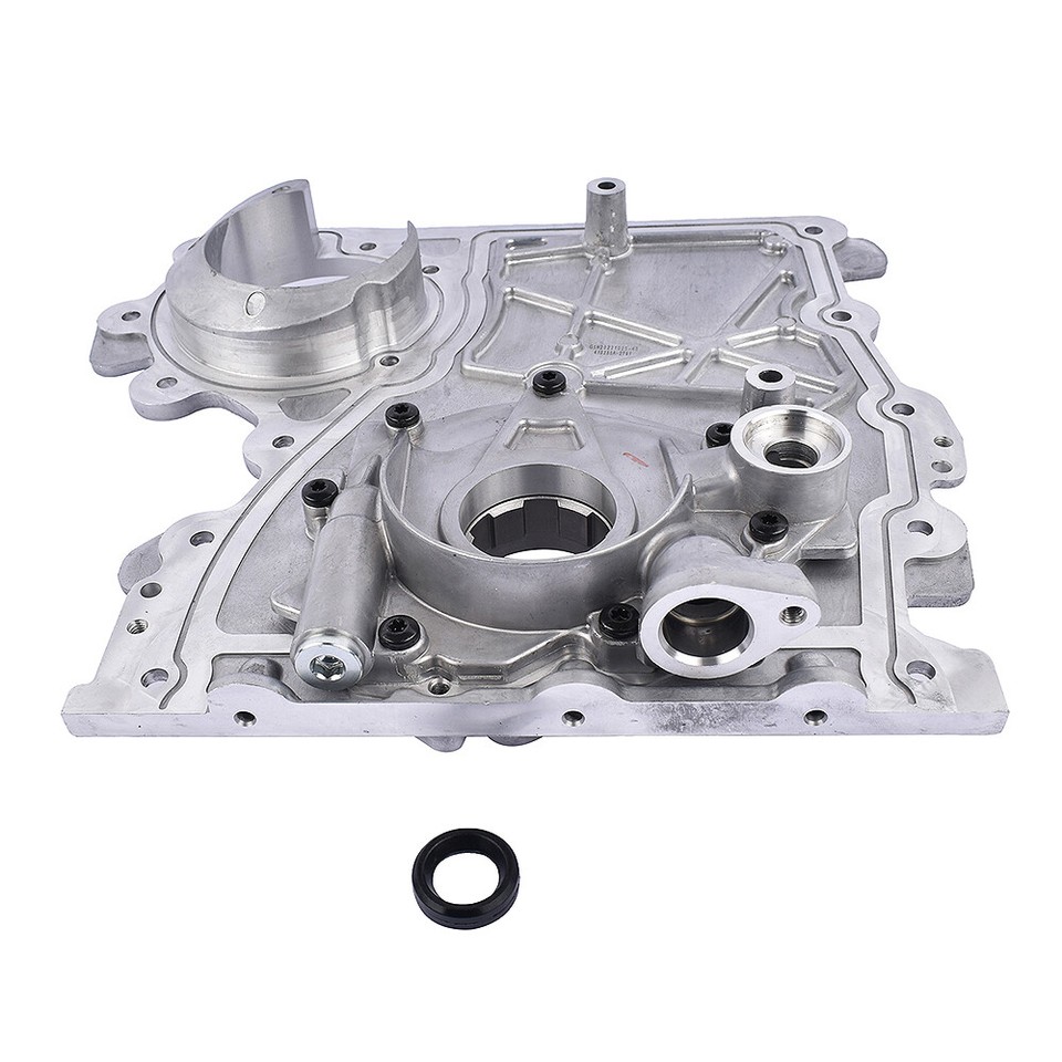 Engine Timing Chain Cover w/ Oil Pump for Chevy Colorado GMC Canyon ...
