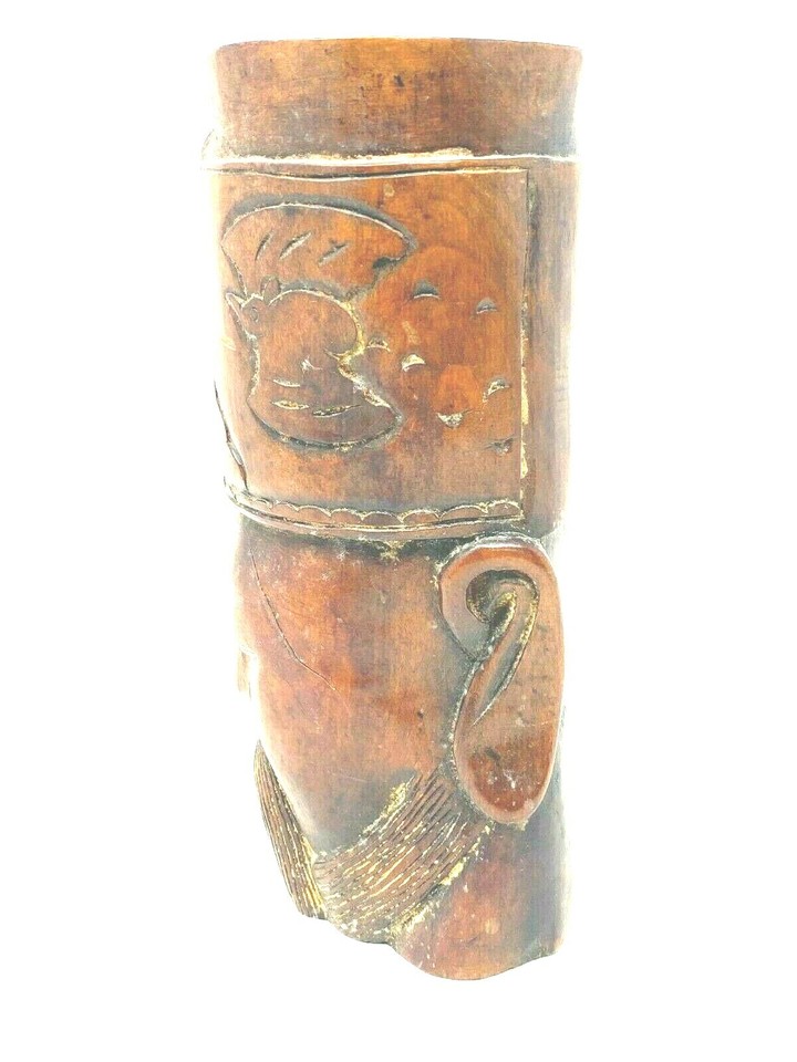Chinese Wood Asian Antique Sculpture | eBay UK