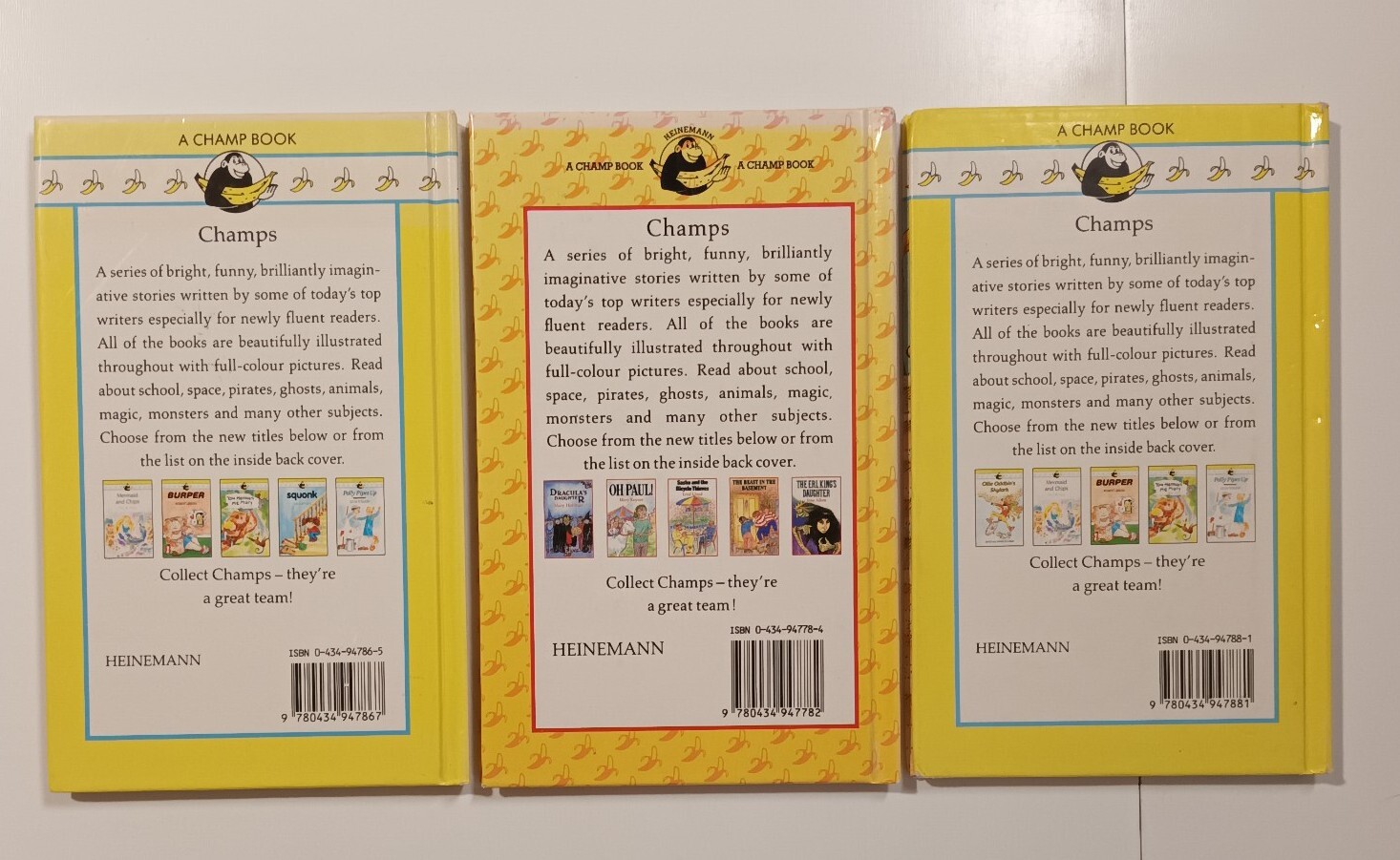 Champ Book x3 Bundle Vintage Mini Hardcover 1989 1st Edition Rare Ollie ...