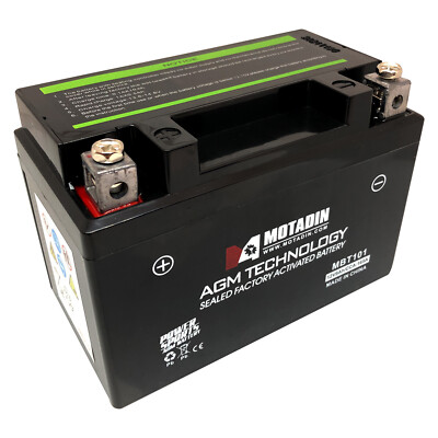 AGM Battery Fits Kawasaki 26012-0608 26012-0130 26012-0660 26012-0849 ...