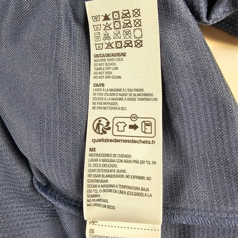 Kirkland Signature Men’s Performance Quarter Zip Long Sleeves Size M ...