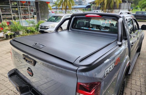 Rollback Tonneau Cover To Fit Nissan Navara NP300 2016+ 4x4 Back cover ...