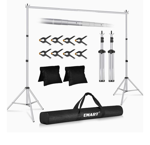Emart 8x8 ft Photo Video Studio - Backdrops for Photography with Bag ...