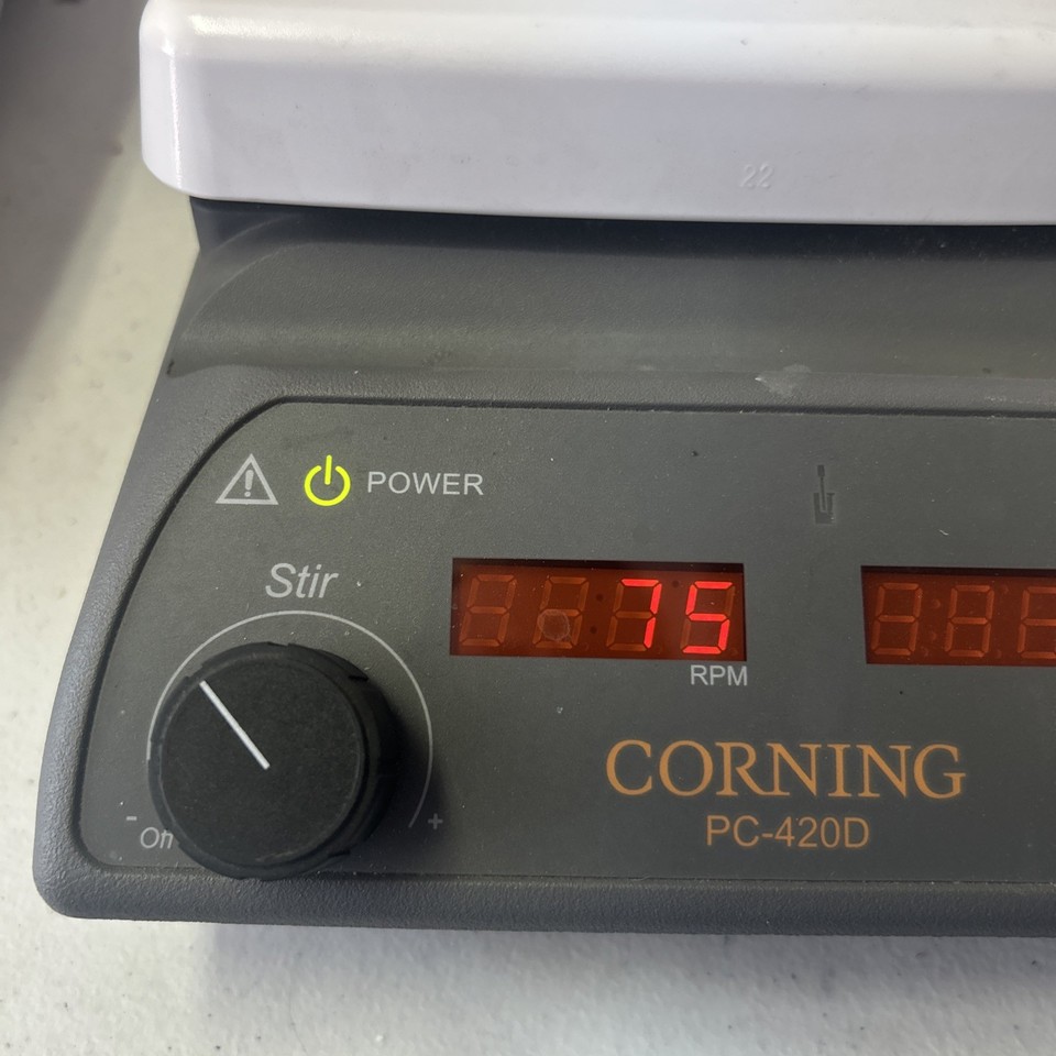 Corning PC-420D Digital Magnetic Stirrer Hotplate 7.5x6 Inches Top 6795 ...