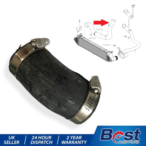 INTERCOOLER TURBO HOSE PIPE FOR LAND ROVER FREELANDER II (2006-2014 ...
