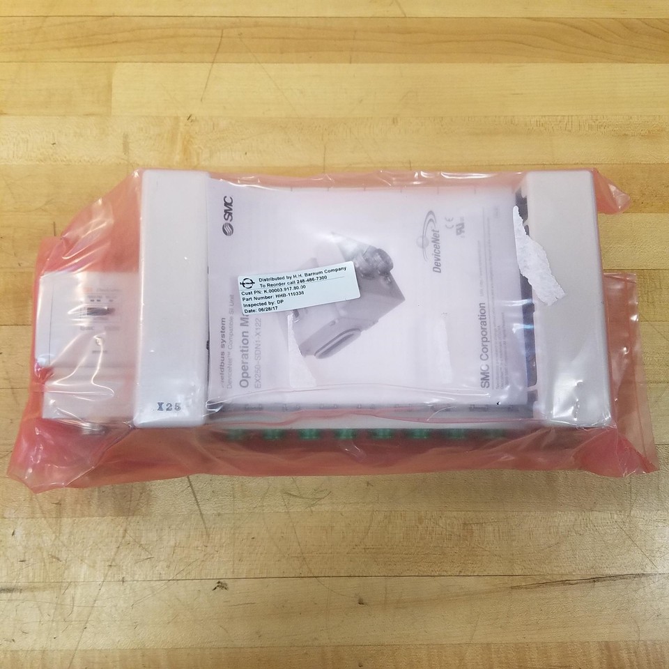 SMC EX250-SDN1-X122 DeviceNet Valve Manifold Witth 8 Port Pneumatic ...