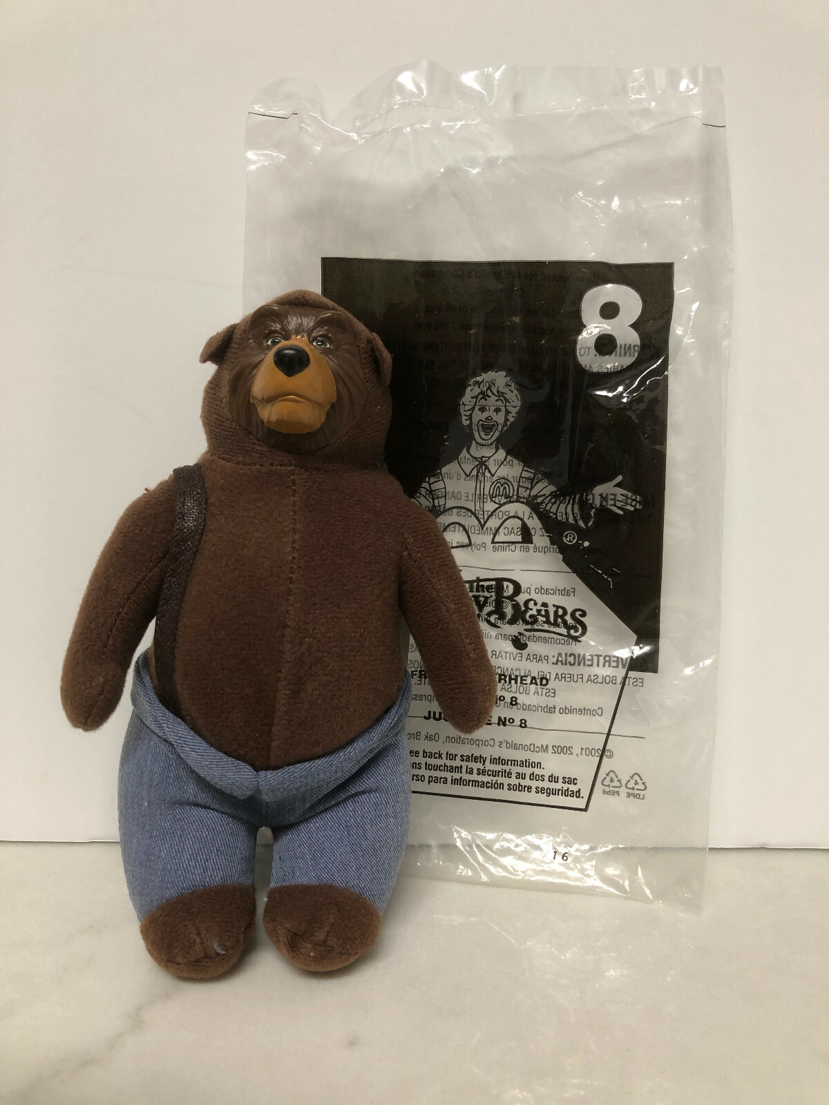 2002 McDonald's Happy Meal Toy Disney's The Country Bears #8 Fred ...