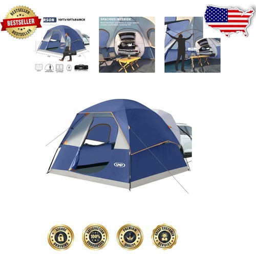 Innovative Vehicle-Attached Camping Tent for 6 – 10'x10' & Easy ...
