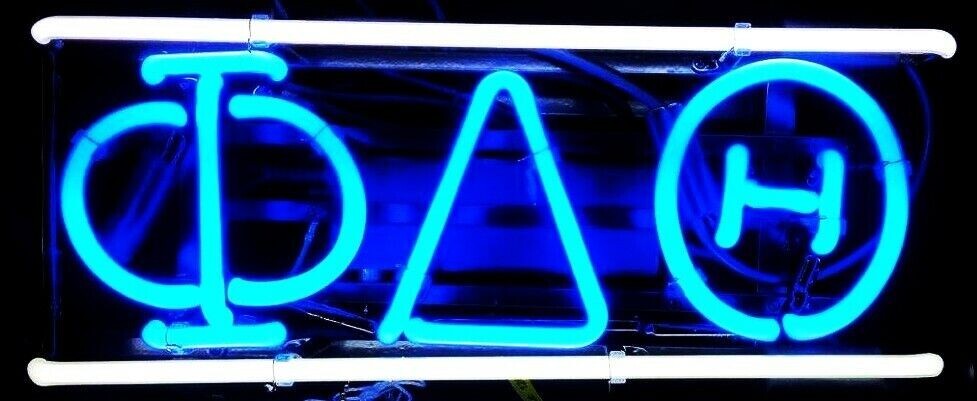 Phi Delta Theta Fraternityphi 20"x9" PHI DELTA THETA Fraternity Neon