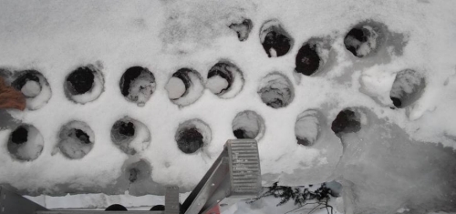 10 Ice Snow Dam Melting Pills 3 Inches Roofs Driveways Works on Contact ...