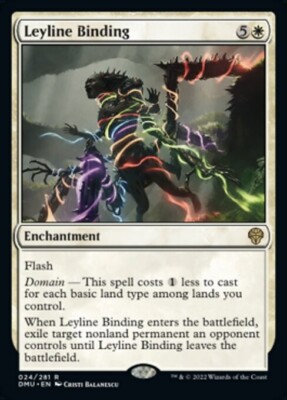 *MtG: LEYLINE BINDING - Dominaria United Rare - magicman-europe* | eBay.de