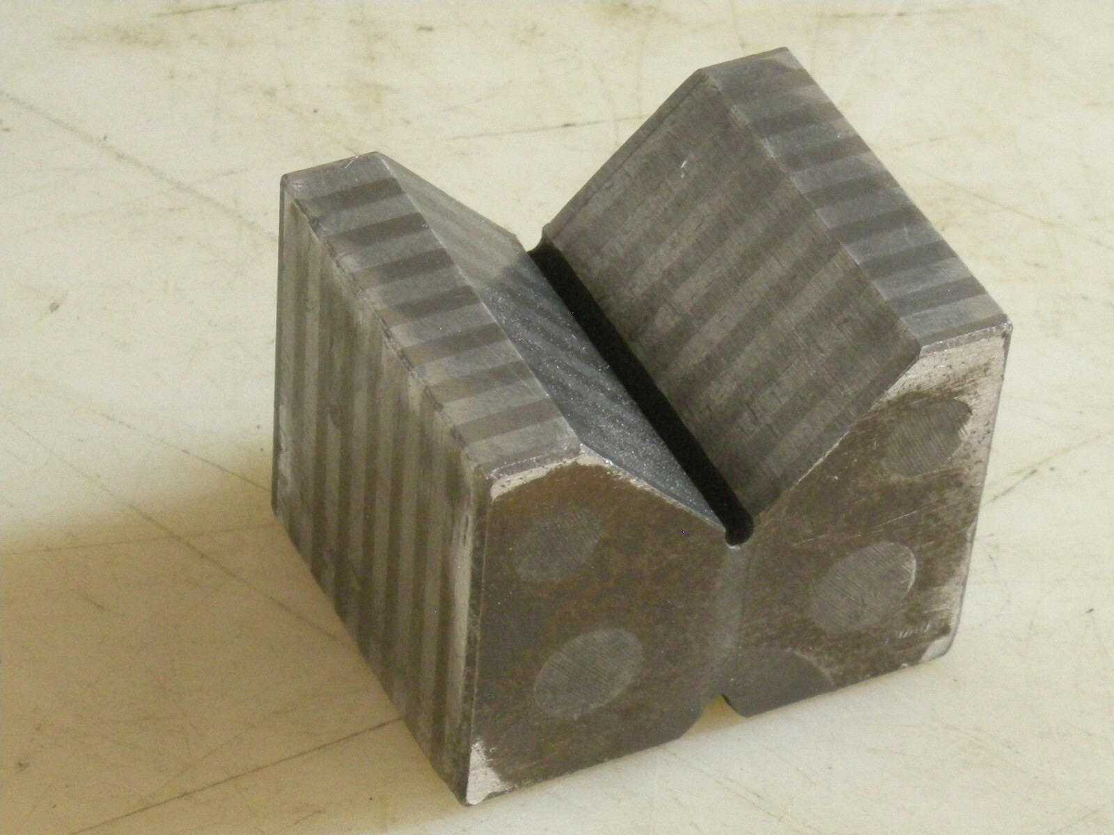 Magnetic Transfer V-Block for use on magnetic chuck 2-3/8" x 2" x 1-7/8 ...