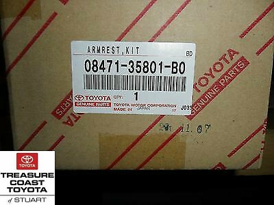 NEW OEM TOYOTA FJ CRUISER 2007-2012 PASSENGER SIDE ARM REST DARK ...