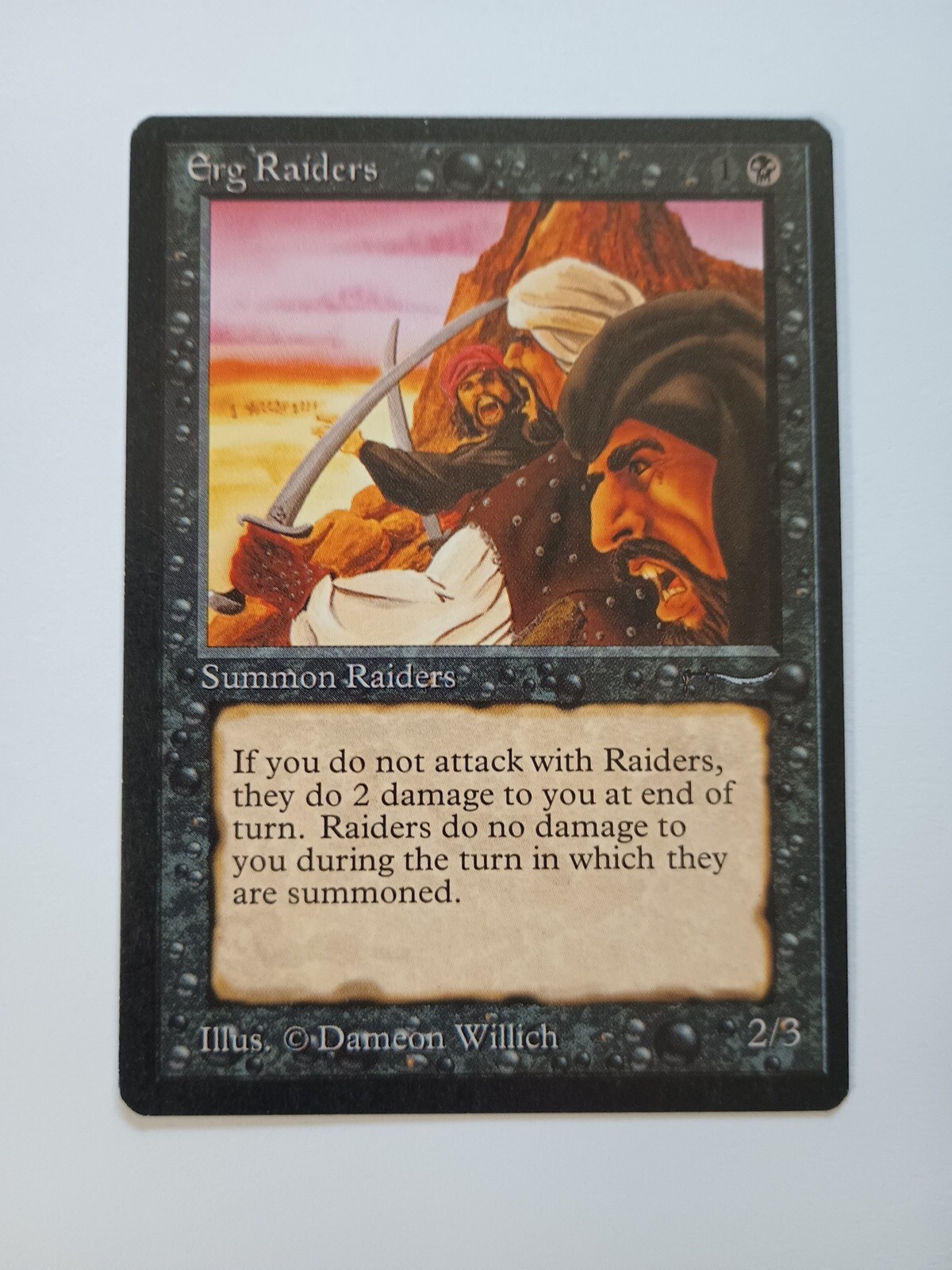 MTG+Erg+Raiders+%28Dark%29+Arabian+Nights+Regular+Common for sale ...