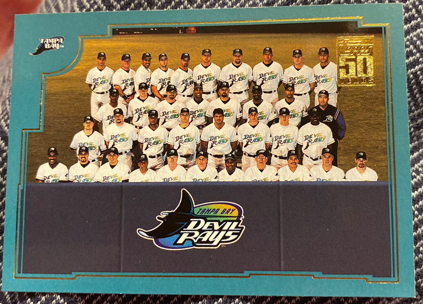 MLB 2000 Tampa Devil Rays Topps 50 Years McGriff / Albie Lopez ...