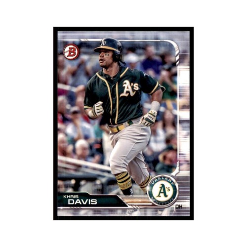 2019 Bowman Khris Davis Baseball Cards #9 | eBay