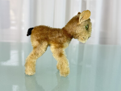 Steiff Tier Sammler Stofftier Ziege 10 cm ohne Knopf ohne Fahne. | eBay.de