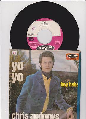 7 " Chris Andrews - Yoyo - hey babe | eBay.de