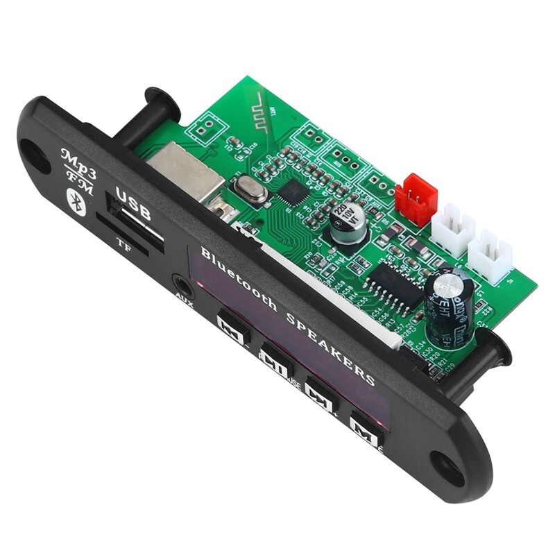 2X15W Amplifier MP3 Decoder Board 12V Bluetooth 5.0 30W Car FM Radio ...