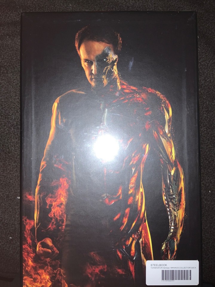 Terminator Genisys [3D+2D] Steelbook Maniacs Collectors Box Filmarena ...