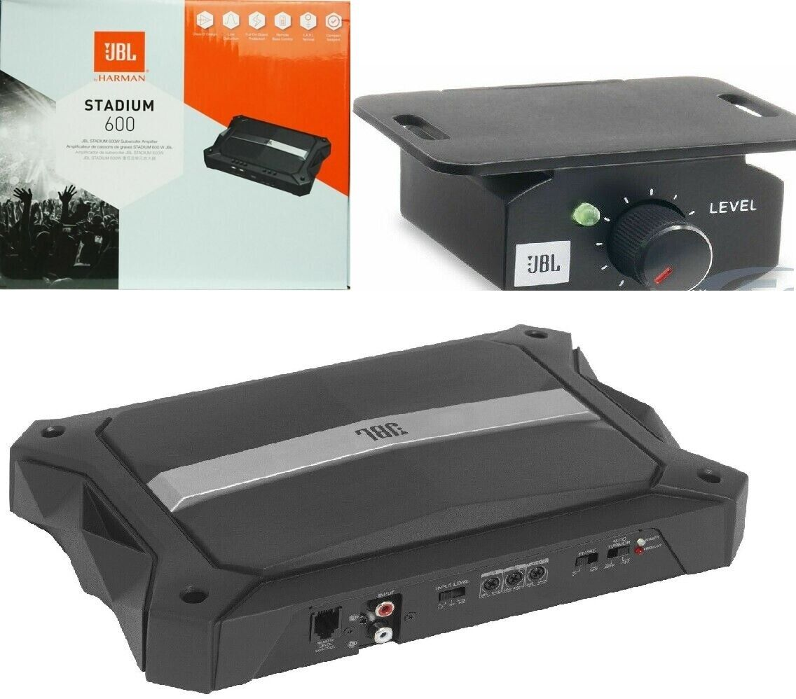 Jbl 1500 Watt Amp GTR 601 | High Performance Mono Car Audio Subwoofer