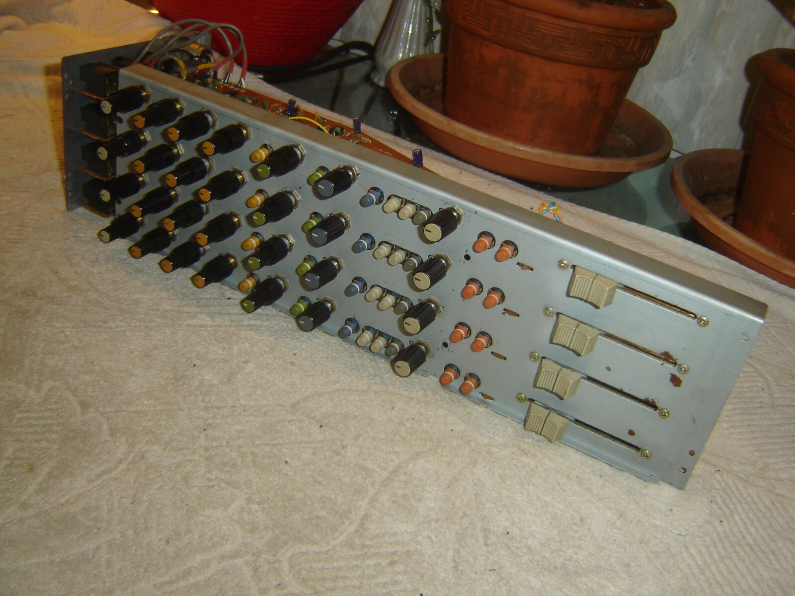 Panasonic Ramsa WR-8112, 4 Channel Preamp Equalizer Channel Strip ...