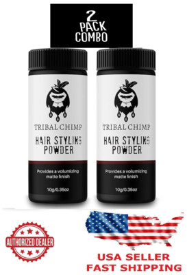 New- Tribal Chimp Hair Styling Powder (2-Pack)- Authorized Distributor ...