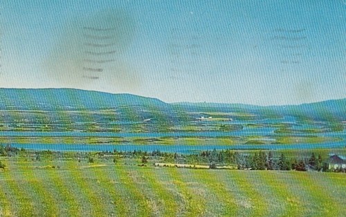 Grand Codroy River Valley Port Aux Basques Newfoundland Canada Vintage ...