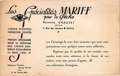 CPA La Specialites Mariff (277346) | eBay