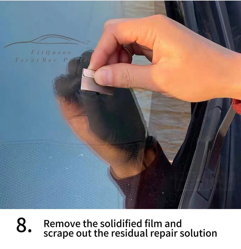 Professional Car Front Windshield Repair Kit Car Crack Repair Glass ...