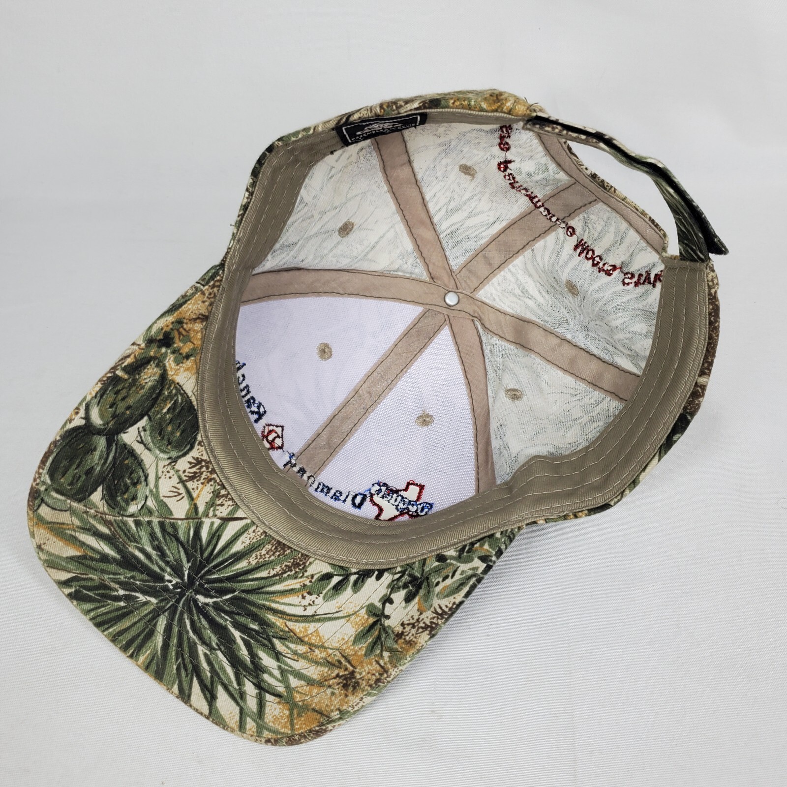 Doguet's Diamond D Ranch Camo Hat Adult Adjustable Strap Baseball Cap ...