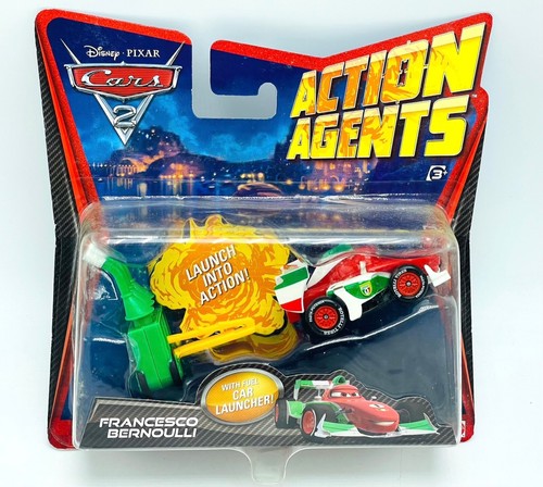 Disney Pixar Cars 2 Action Agents Francesco Bernoulli w/fuel car ...