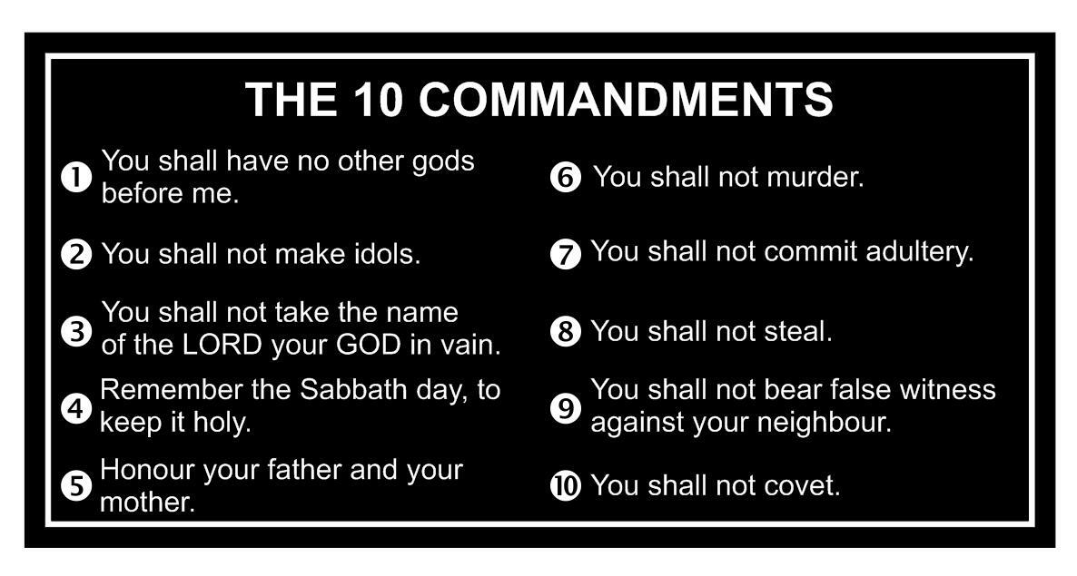 The Ten Commandments