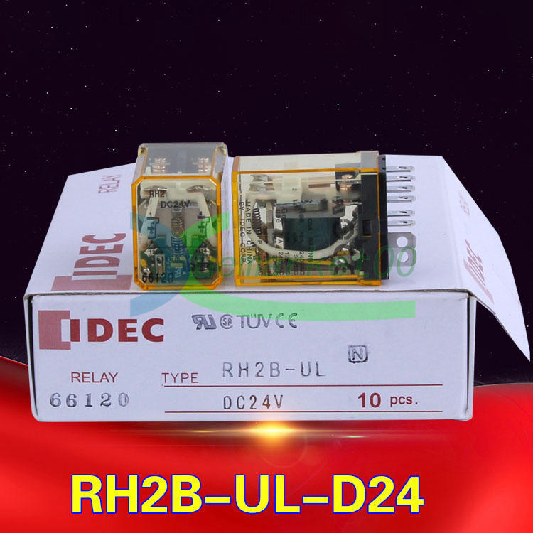 10PCS IDEC Power Relay RH2B-UL DC24V 24VDC 8Pins NEW | eBay
