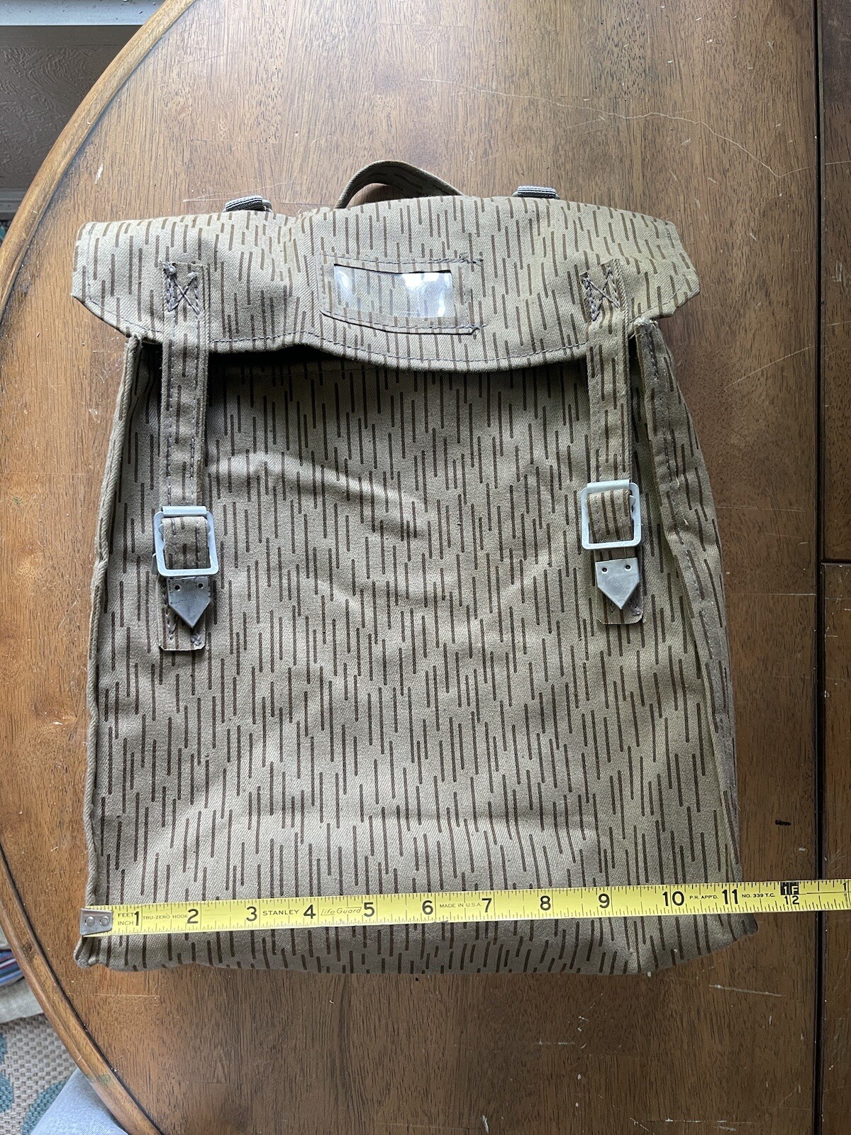 Original East German Strichtarn Camo Rucksack Germany… - Gem