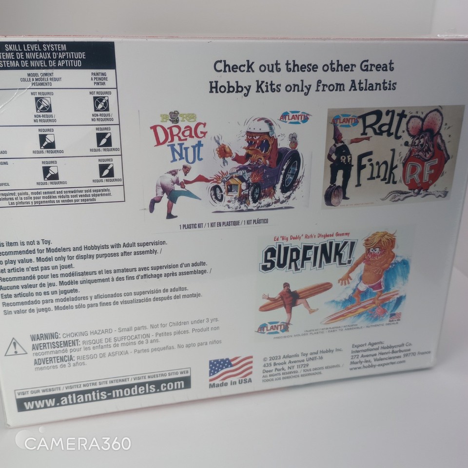 Ed Big Daddy Roth Mr Gasser Custom Monsters Model Kit Atlantis H1301 | eBay