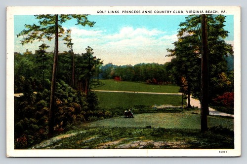 1931 Golf Links Princess Anne Country Club Virginia Beach Virginia ...