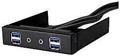 Aluminum 3.5-Inch Drive Bay with USB 3.0 and HD Audio Ports | eBay