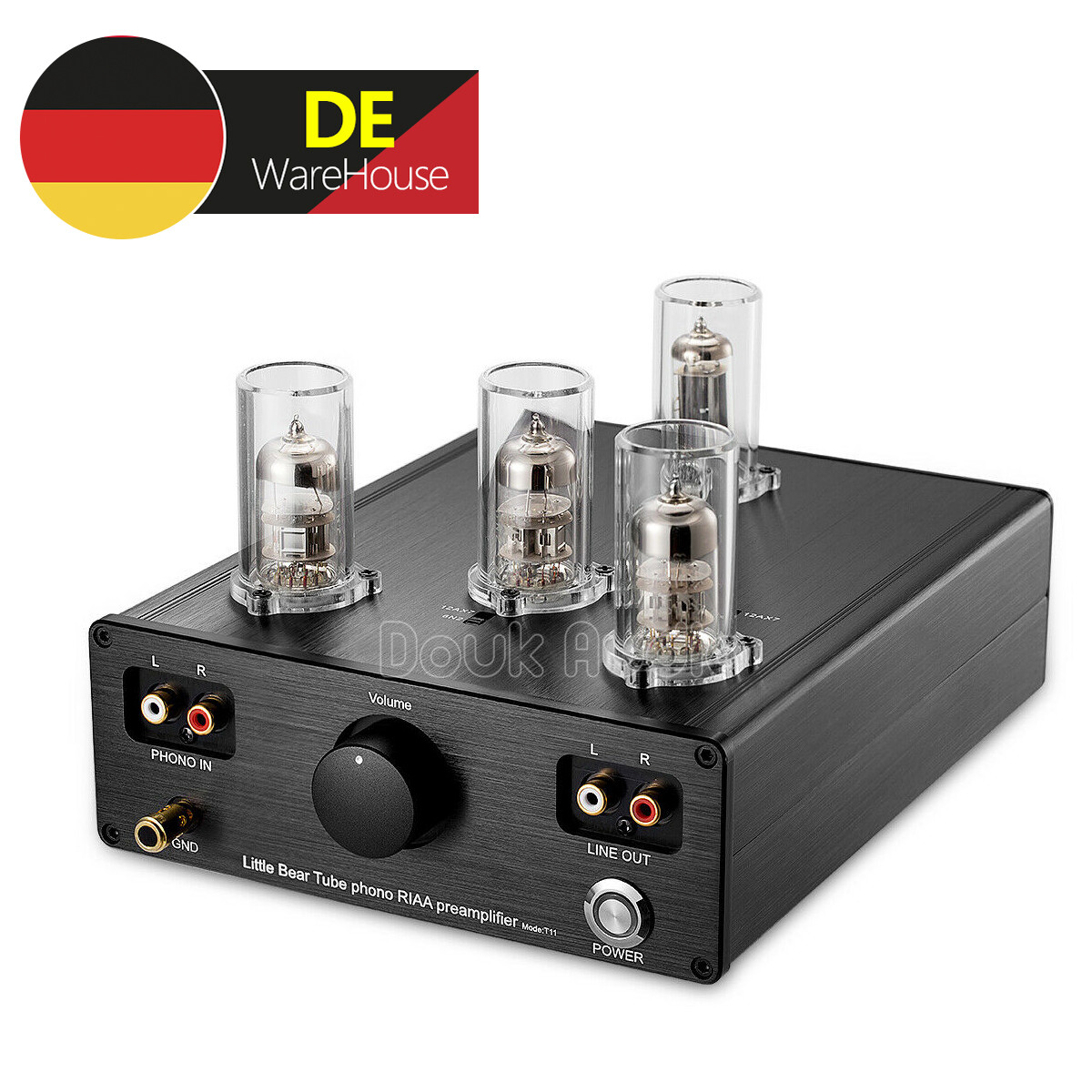 Plattenspieler Röhre Vorverstärker HiFi Tube Phono Preamp MM Turntable ...