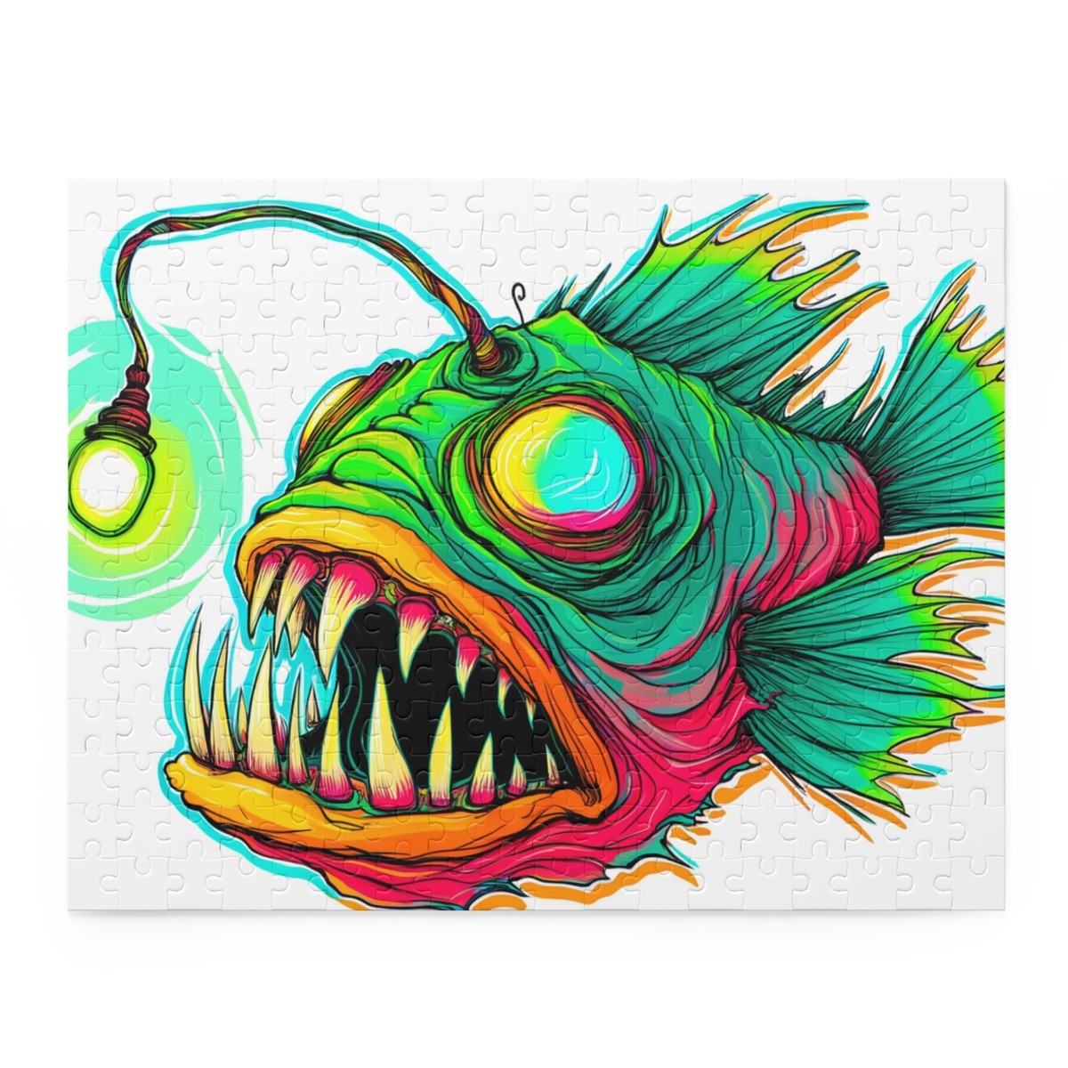 Deep Sea Anglerfish Drawing Angler Fish Drawing | Angler Fish By