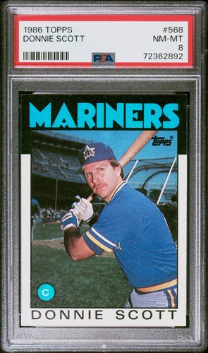 1986 Topps - #568 Donnie Scott for sale online | eBay