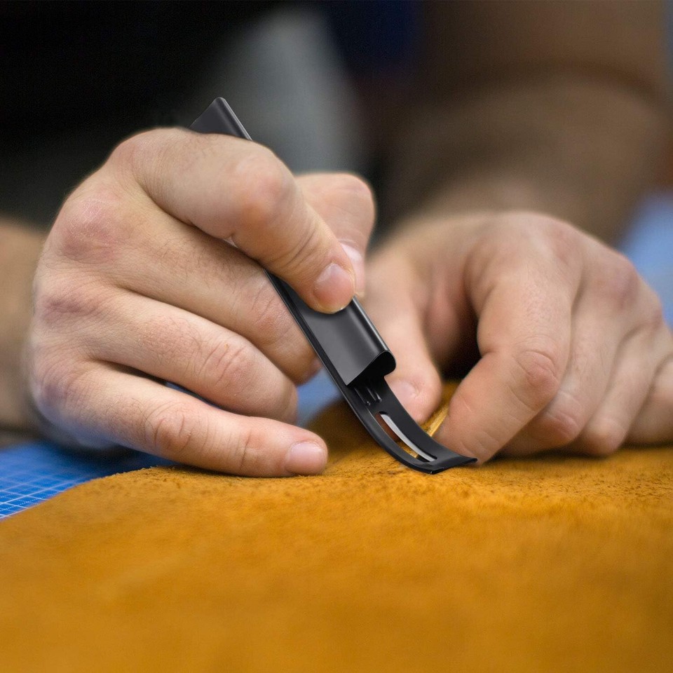 Skiving Knife Metal Leather Skiver Hand Skiver Tools for Leather Craft ...