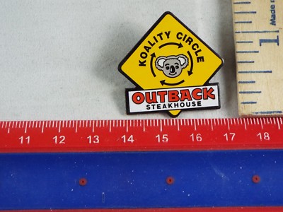 OUTBACK STEAKHOUSE PIN KOALITY CIRCLE | eBay