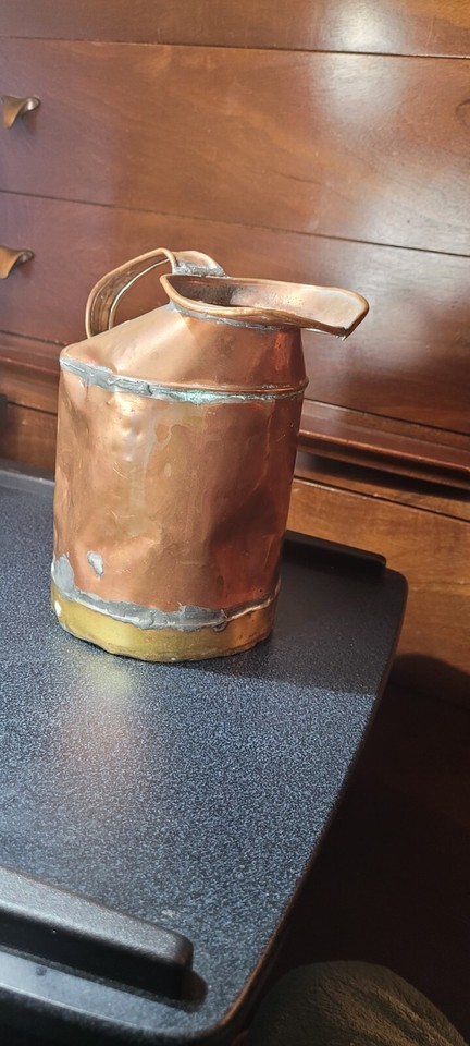 Chas G. Schenck Copper Pitcher Columbus, O, Patented Nov. 8. 1889 SPD11 ...