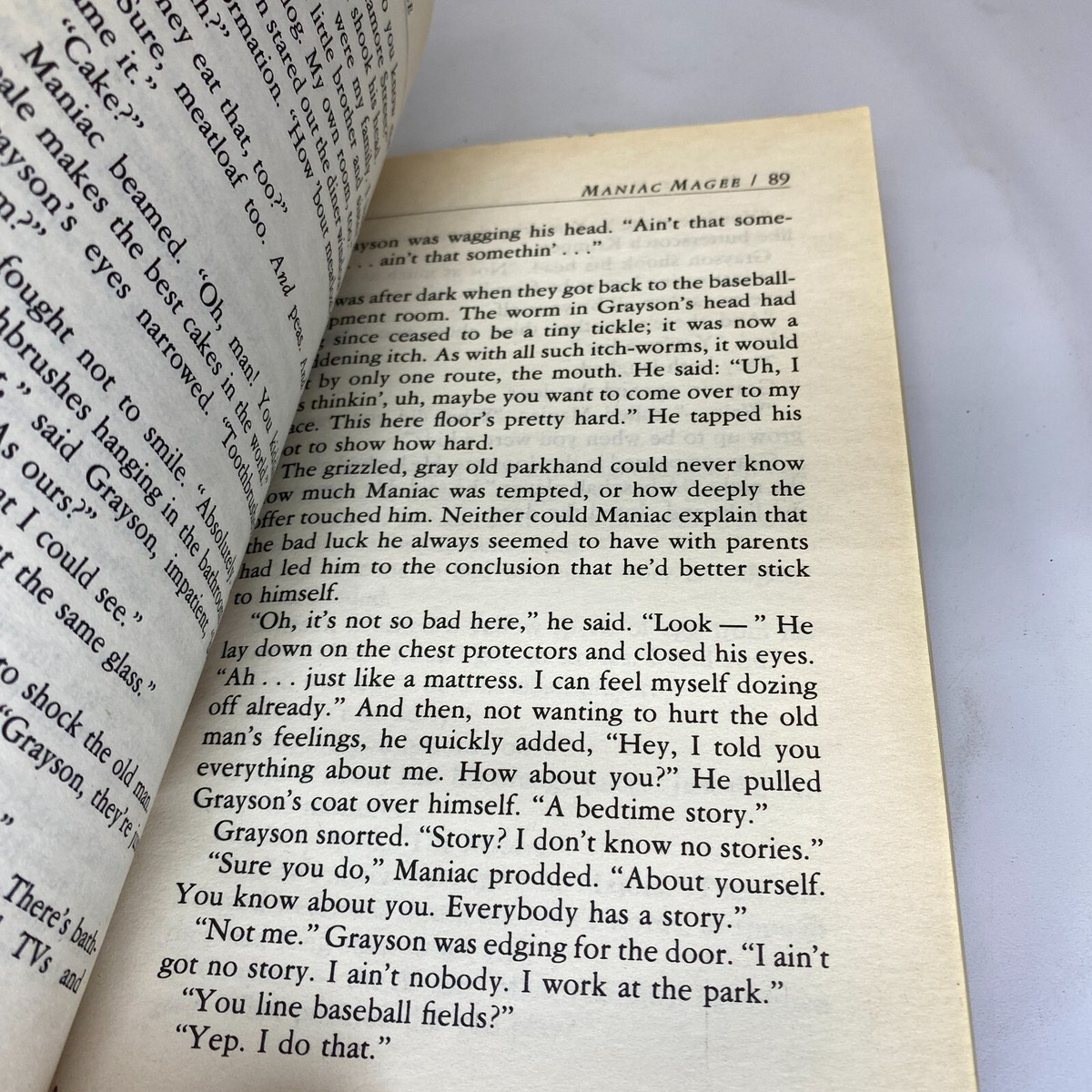 Grayson De Maniac Magee