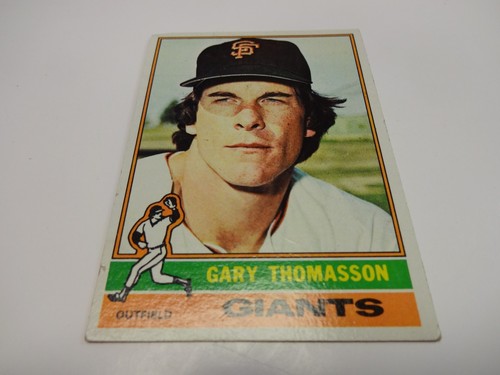 1976 Topps Gary Thomasson San Francisco Giants Card #261 | eBay